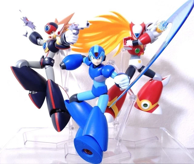 KOTOBUKIYA MEGA MAN X Triple Hero Set : X, Zero, Axl 1/12 Scale Built ...