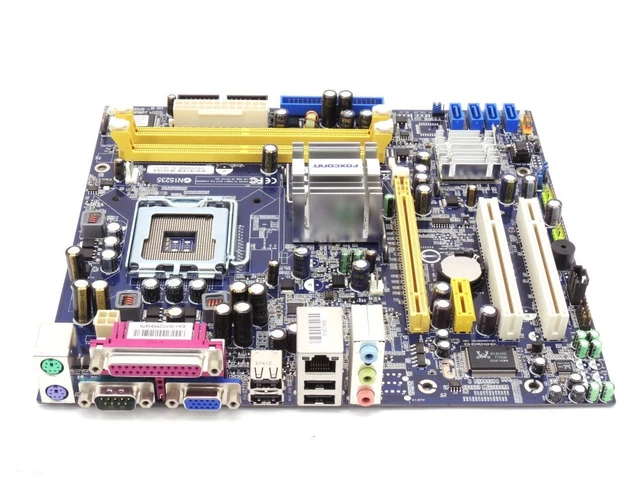 FOXCONN 45CM-K MATX Desktop Pc Computer Mainboard Intel Socket / Sockel ...