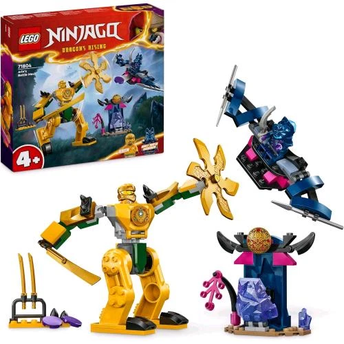 1370107 LEGO NINJAGO Mech Da Battaglia Di Arin Con 2 Minifigure Con ...