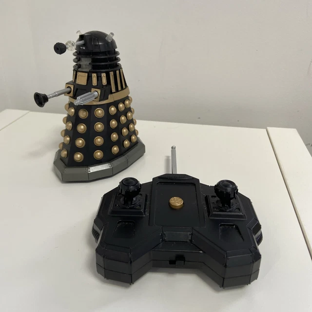 DOCTOR WHO REMOTE Control 5 Inch Black Dalek BBC 40MHZ Terry Nation ...