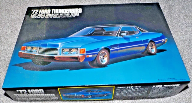 1972 FORD THUNDERBIRD Model Kit Sealed Bags Arii 1:24 - FREE UK ...