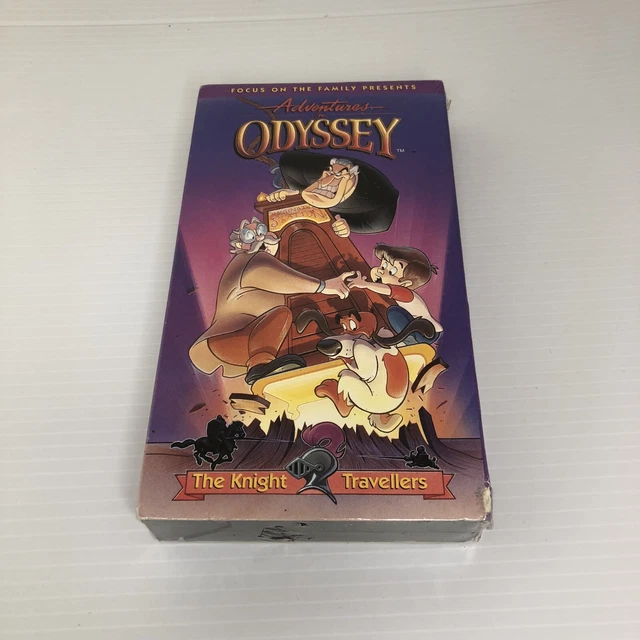 ADVENTURES IN ODYSSEY The Knight Travelers VHS New Sealed Cartoon Movie ...