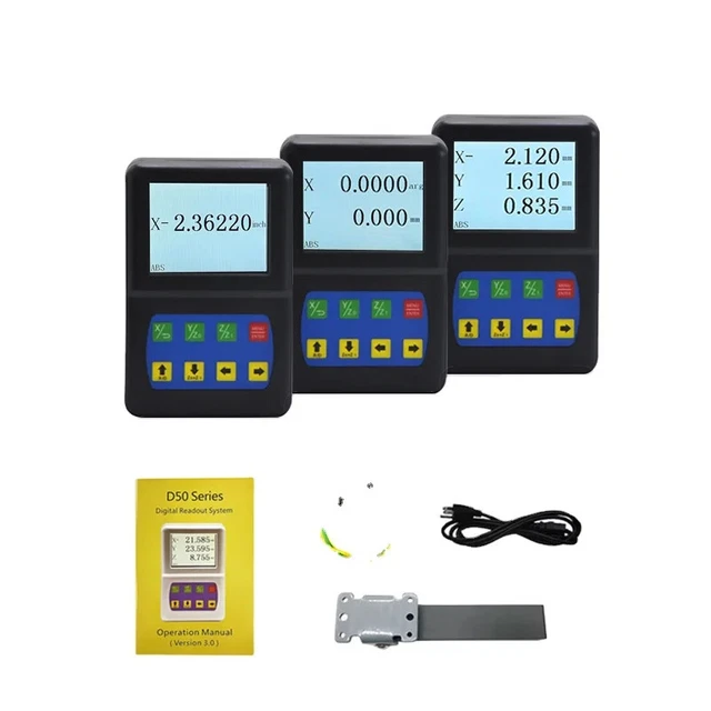 OPTICAL LINEAR SCALE System for Manual Lathe Digital Readout Milling ...