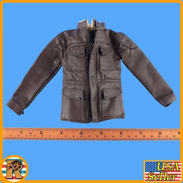 ALFRED THE BUTLER - Veste en cuir marron #2 - Figurine articulée jeune ...