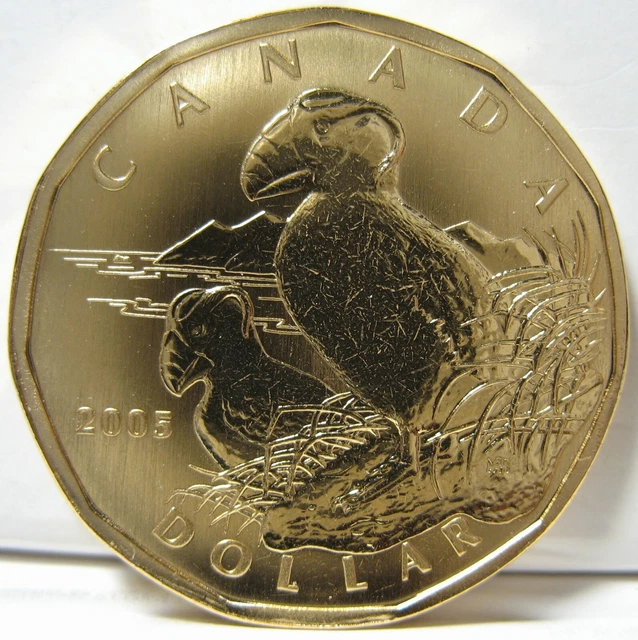 2005 CANADA SPECIMEN Tufted Puffin Loonie ($1) *Rare* $43.57 - PicClick CA