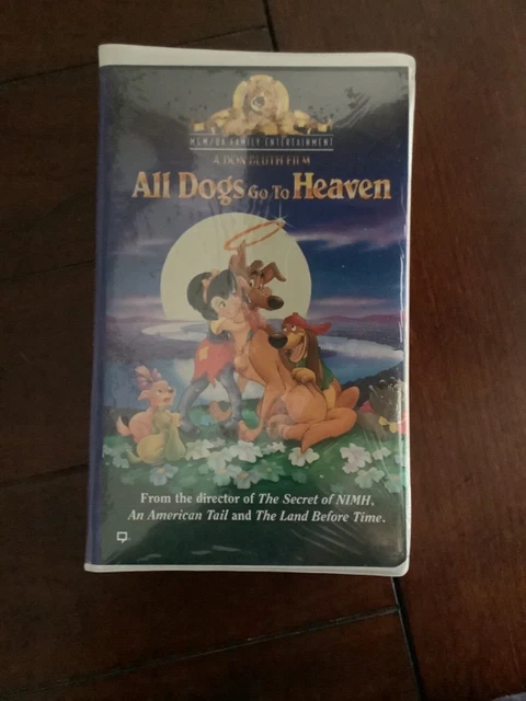 ALL DOGS GO to Heaven (VHS, 2000, Clam Shell Family Entertainment ...