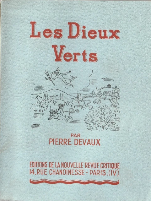 RARE EO N° 1943 + Pierre Devaux + Superb Dedication + Slang: The Green Gods, $90.84 - PicClick