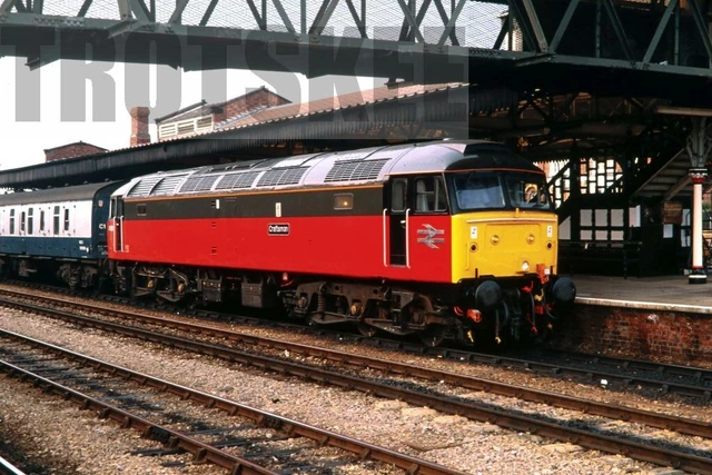 35MM SLIDE BR British Rail Diesel Loco Class 47 47501 1990 Hereford Original £4.98 - PicClick UK