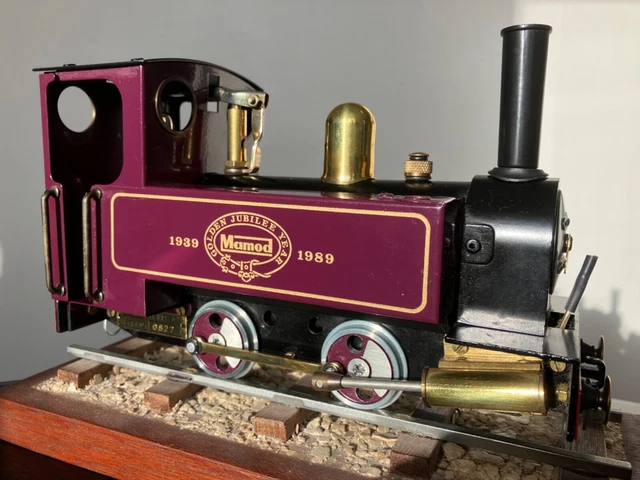 MAMOD SL6 LIVE Steam Engine 0 Gauge Locomotive Garden Railway Train £ ...