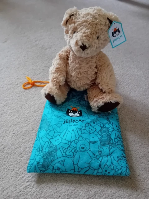 JELLYCAT SMALL EDWARD Bear Retired Rare New with Tags £29.82 - PicClick UK