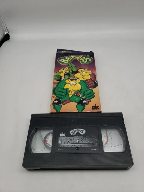 VINTAGE (VHS, 1992, DIC) Battletoads Pilot - Zits/Rash/Pimple/Dark ...