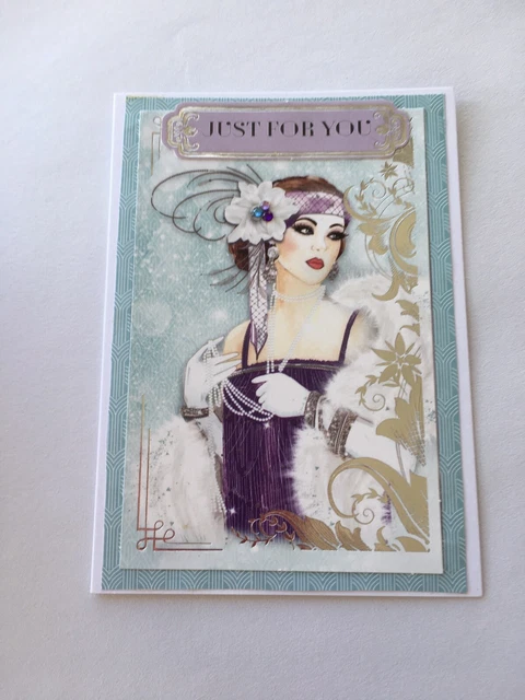 GREETING CARD AND Envelope. Handmade. Art Deco Style. Blank Inside £3. ...