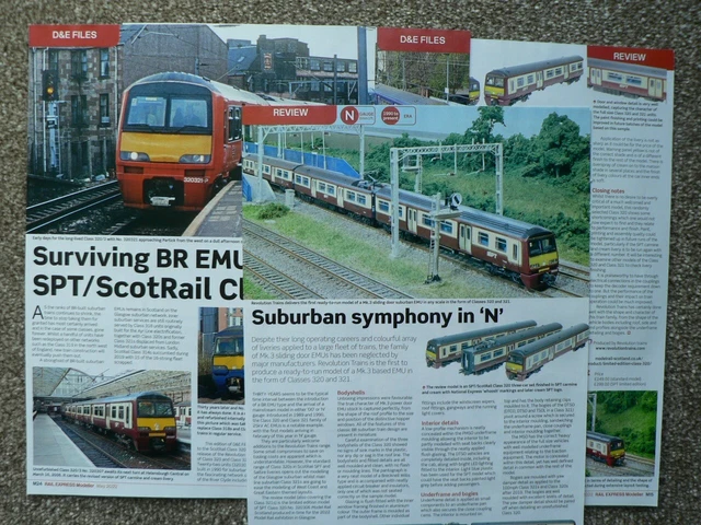 BR CLASS 320 EMU Revolution Trains N gauge model & proto - Rail Express ...