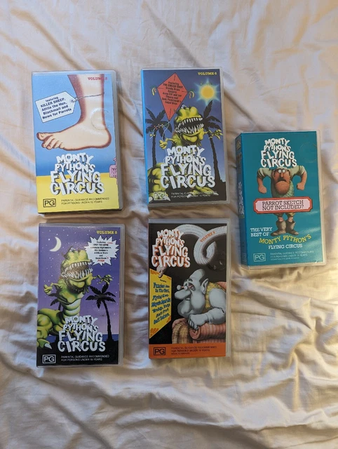 MONTY PYTHON'S FLYING Circus Volumes 2 6 8 9 And 'Very Best Of' VHS Lot ...