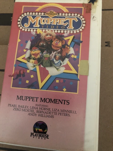 JIM HENSON’S MUPPET Treasures VHS- CBS/FOX 1985 Vintage Clamshell ...