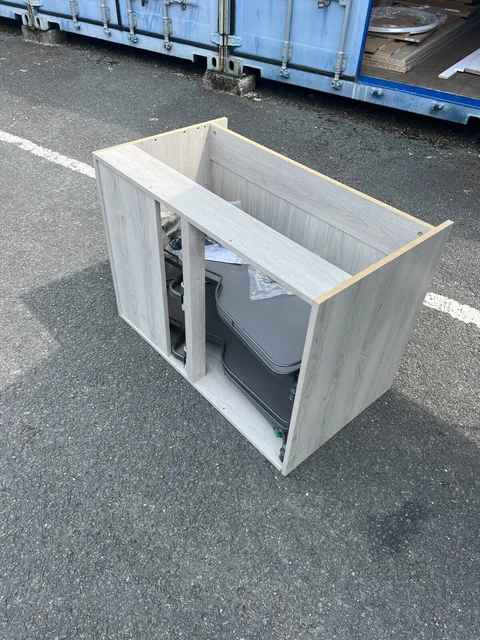 HOWDENS KIDNEY CORNER Unit 1000mm Kitchen Cupboard £300.00 - PicClick UK