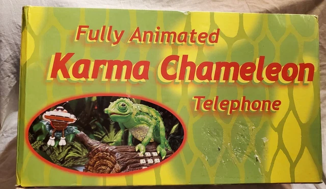 RETRO KARMA CHAMELEON Telephone Complete And Working £52.68 - PicClick UK