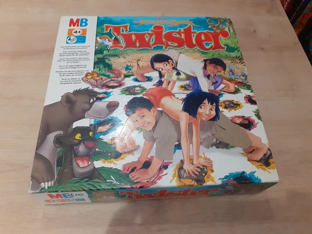 DISNEYS THE JUNGLE Book Twister Board Game Mb 4+ Complete £9.50 ...