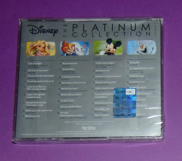 WALT DISNEY. THE Platinum Collection. Rare 2 Cd Volume 2 Sealed! £15.31 ...