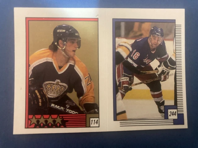 1988-89 O-PEE-CHEE STICKERS #114-244 Luc Robitaille, Marcel Dionne $1.99 - PicClick CA