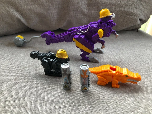 POWER RANGERS DINO Charge LTD Edition Purple Pachy Zord Megazord V.VGC ...