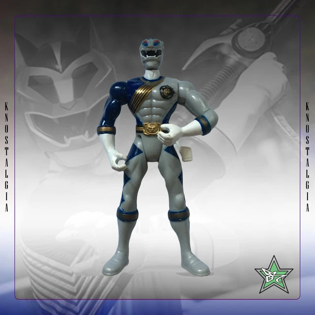 2001 POWER RANGERS Wild Force Lunar Wolf Ranger Action Figure ...