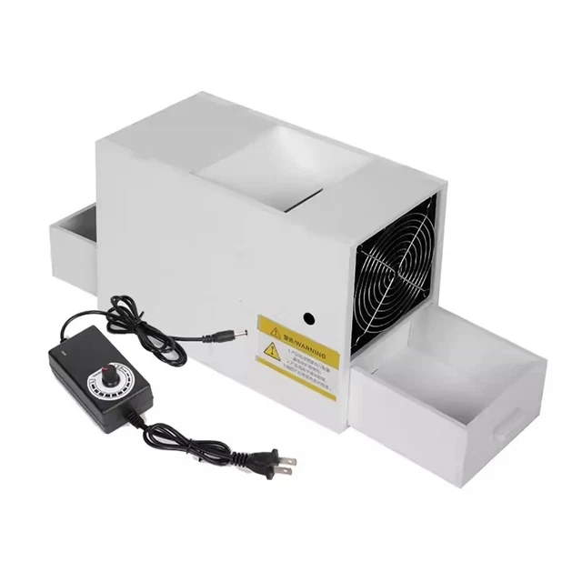 ELECTRIC BIRD GRAIN Blower Household Bird Feed Food Shell Blowing ...