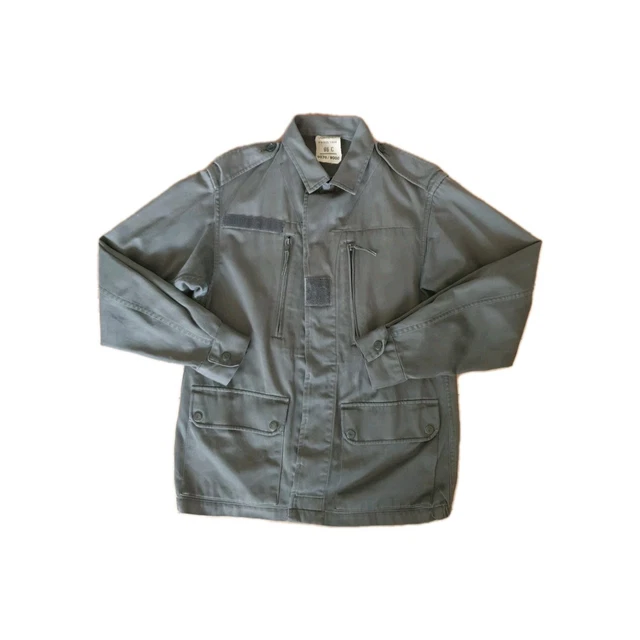 VTG 80S PEACE Army French Military Field Jacket Ugecoma Paris Green ...