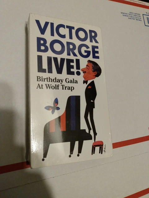 VINTAGE VICTOR BORGE Live! Birthday Gala at Wolf Trap VHS - NEW/FACTORY ...