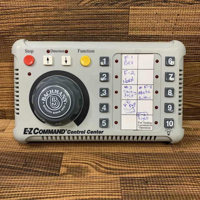 BACHMANN EZ COMMAND Controller Digital Control System - NO CHARGER $75. ...