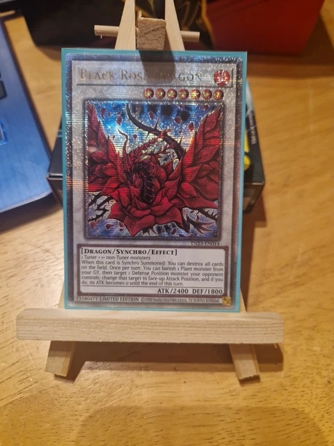 BLACK ROSE DRAGON Yu-Gi-Oh! TN23-EN014 Quarter Century Secret Rare £3.95 - PicClick UK