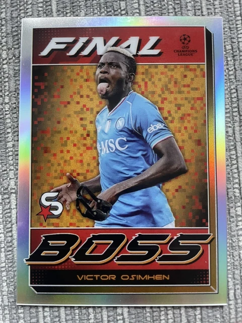 TOPPS SUPERSTARS 2024 Victor Oshimen Final Boss Insert Rare FB-10 £3.99 ...