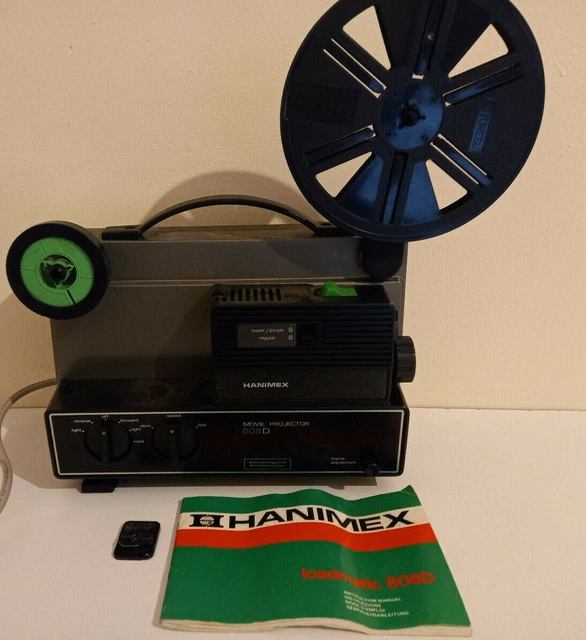 HANIMEX - MOVIE Projection Loadmatic 808D - Regular/Super 8, Working £ ...