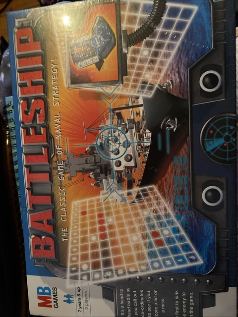 BATTLESHIP THE CLASSIC Game Of Navel Strategy! MB Games 1999 Brand New ...