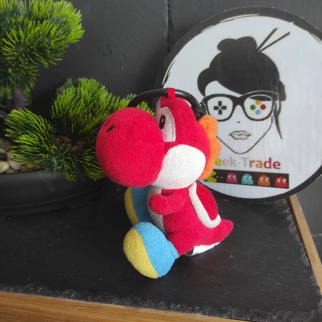 PLUSH PETITE PELUCHE Red Rouge yoshi nintendo Super mario bros # ...