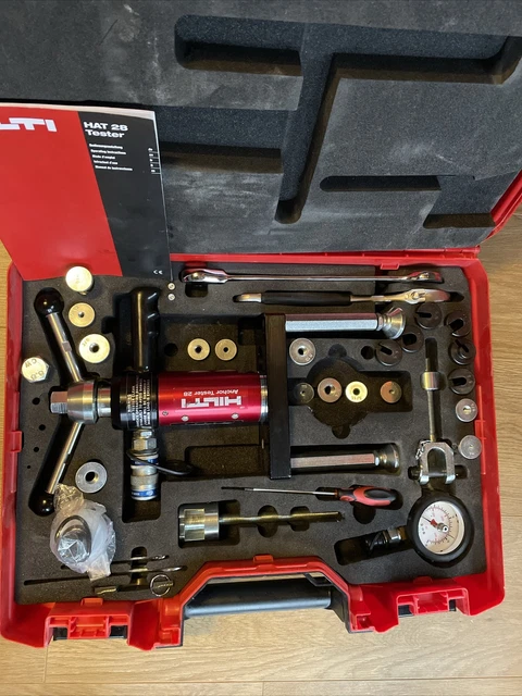 HILTI HAT 28 / HYDRAJAWS Anchor Tester hardly used £750.00 - PicClick UK