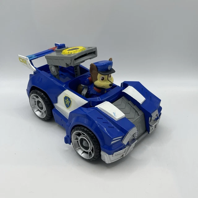 PAW PATROL THE Movie Chase Deluxe Vehicle With Chase Figure. No Discs ...