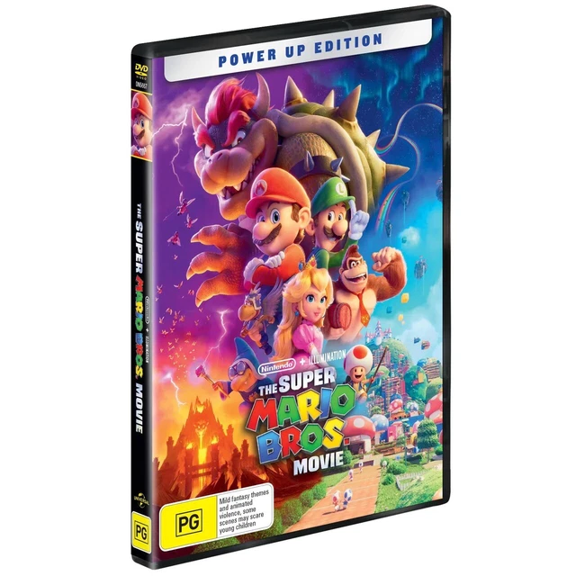 THE SUPER MARIO Bros Movie (DVD) (PRE-ORDER July 7th. 23)Region 4 - New ...