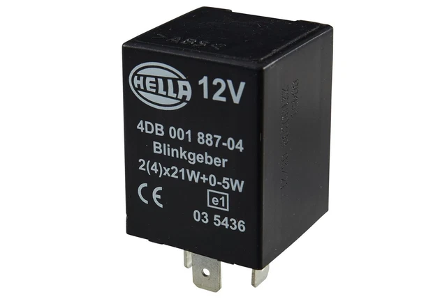 FLASHER UNITS FLASHER Unit 12V 4-Pin Connector (4Db 001 887-041) OEM ...