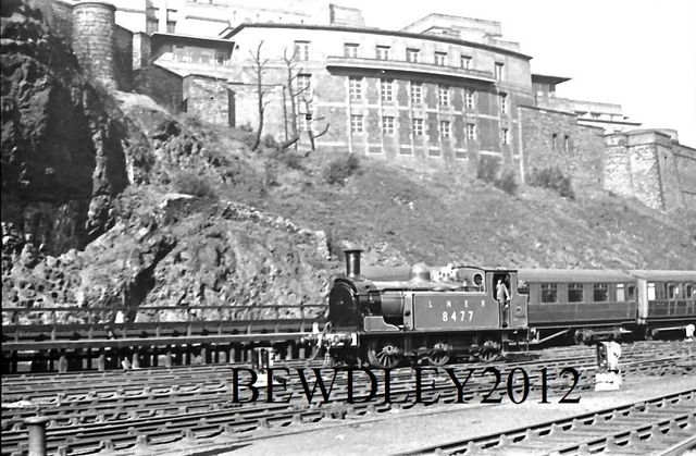 CASSERLEY NEGATIVE 35MM LNER 8477 AT EDINBURGH WAVERLEY 24/4/1945 £13. ...