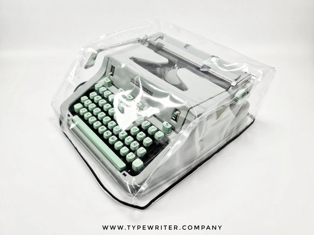 MEDIUM TRANSPARENT DUST Cover, Vinyl PVC for M size Manual Typewriter ...