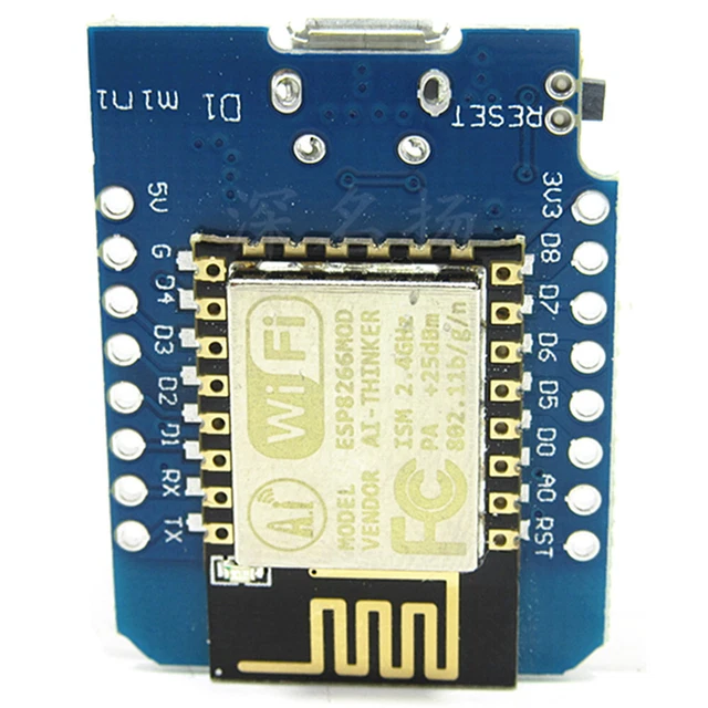 MICROCONTRÔLEUR WEMOS D1 Mini NodeMCU et Arduino WiFi LUA ESP8266 ESP-12 EUR 5,35 - PicClick FR