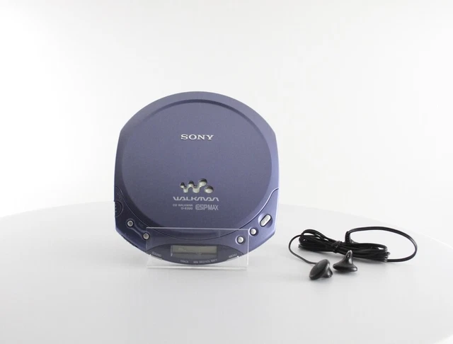 SONY WALKMAN ESP MAX Portable CD Player - Blue - VGC (D-E220/LC) £199. ...