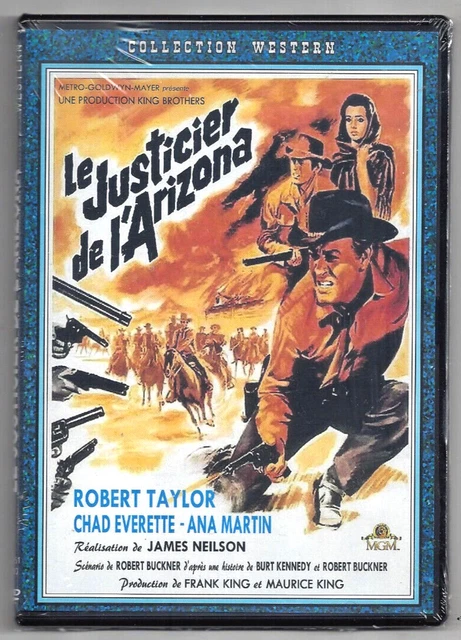 DVD - LE Justicier De L'arizona (Robert Taylor / Chad Everett) Western ...