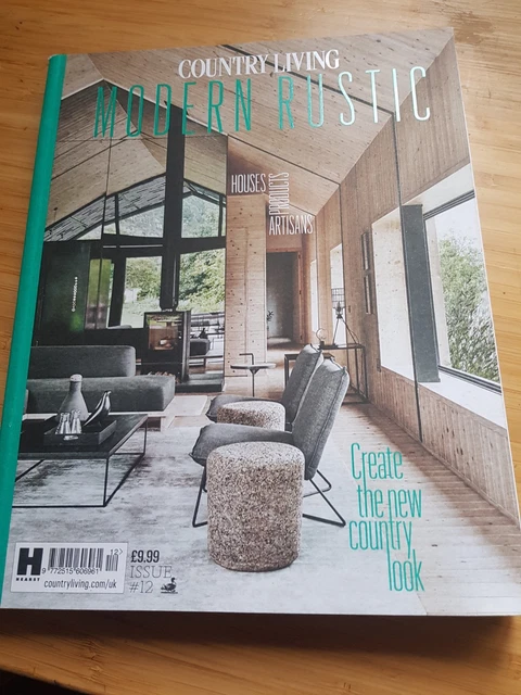 COUNTRY LIVING MODERN Rustic Magazine Issue 12 Design Interiors ...