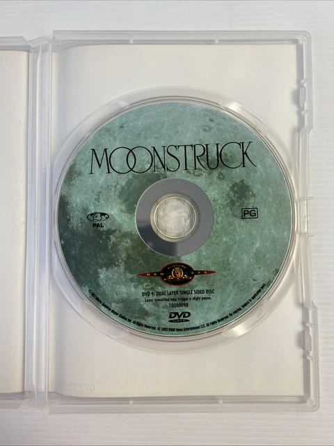 MOONSTRUCK (DVD, 1987) Cher , Nicolas Cage - Very Good Condition Region ...