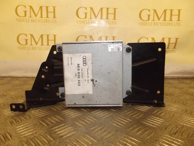 AUDI A4 STEREO Sound Audio Amplifier Ecu Module 8e5035223 B6 2001-2006↔ ...