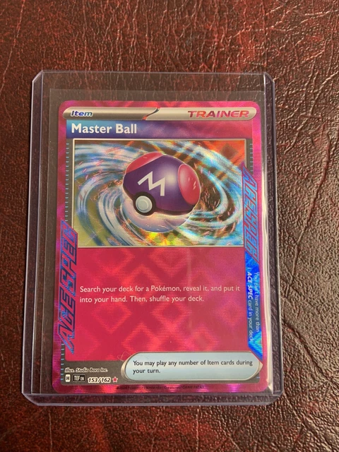 MASTER BALL 153/162 Pokémon Forces Temporaires ACE SPEC Rare Pack Carte ...