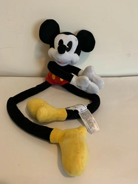 DISNEY MICKEY MOUSE 18” Plush Long Legs And Arms Disney Parks £13.55 ...