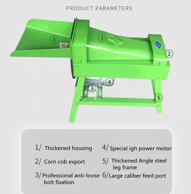 220V ELECTRIC CORN Sheller Thresher Threshing Stripping Machine Farm £ ...
